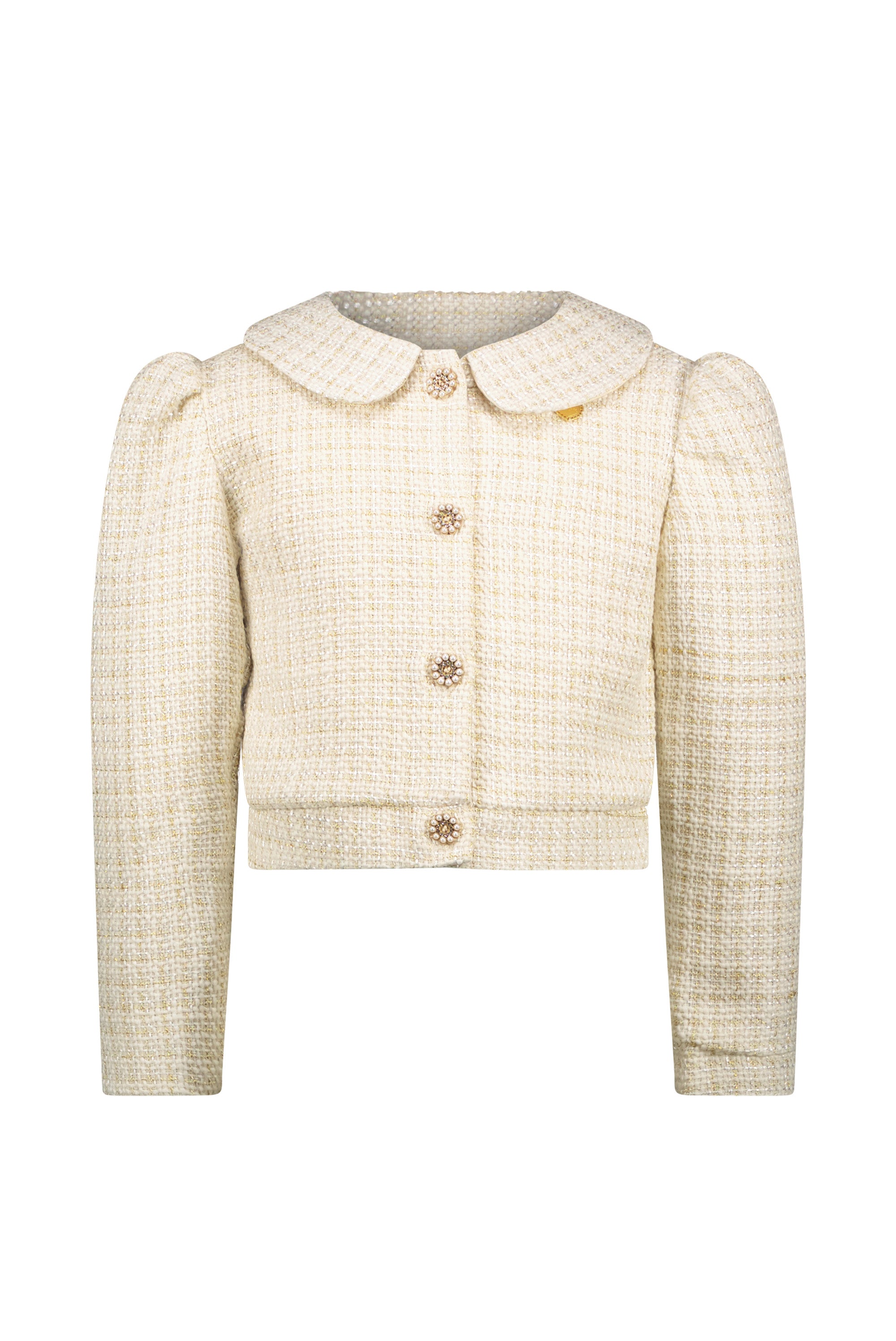 ALEXIS glitter tweed jacket *Gold Rush* | Le Chic Fashion